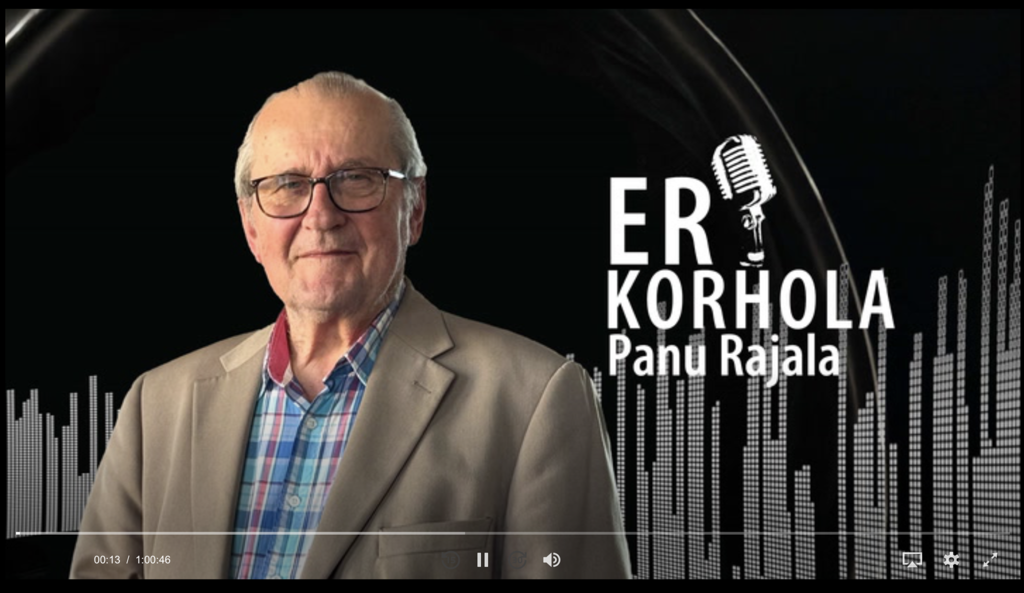 ER Korhola Podcast: Panu Rajala – Eija-Riitta Korhola